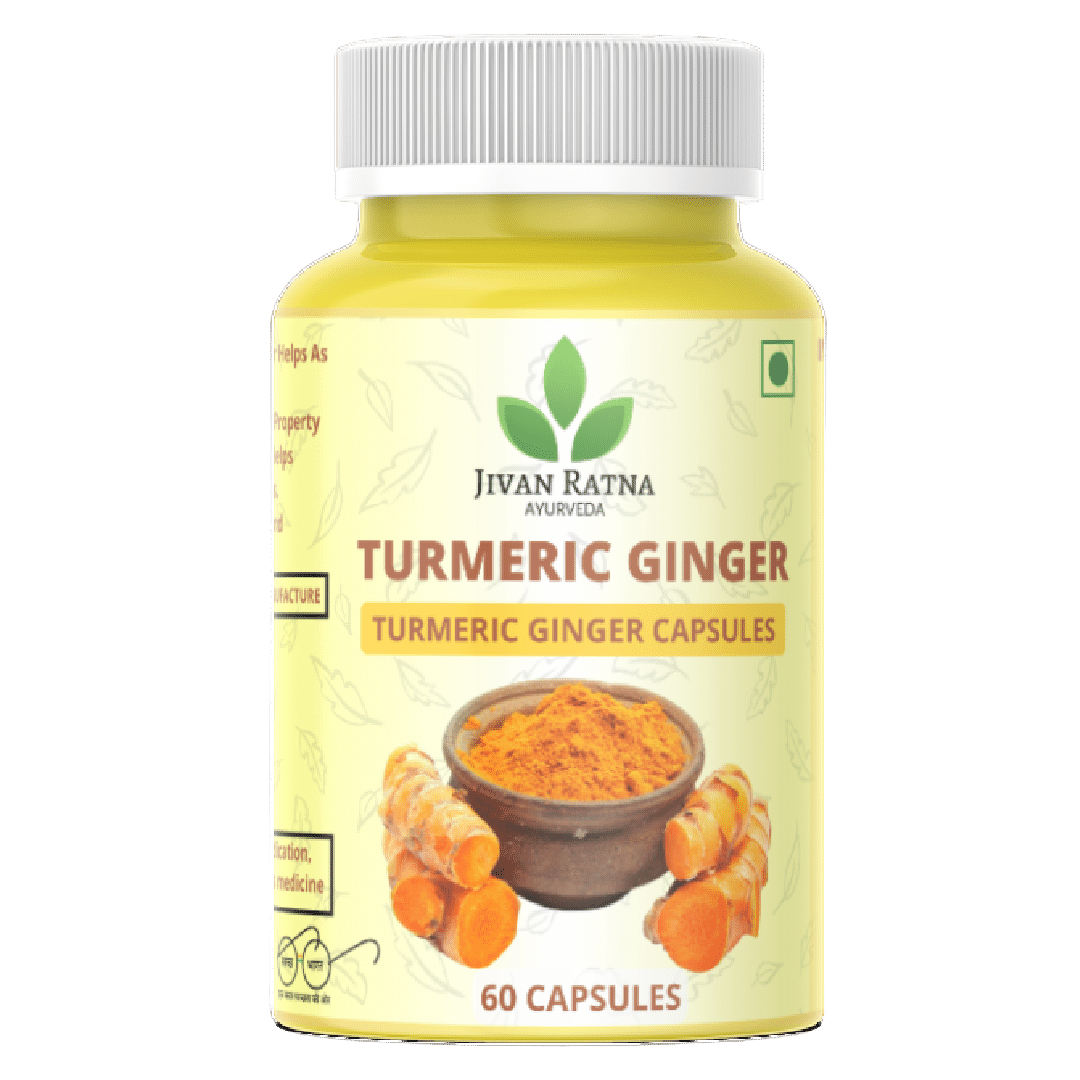 Turmeric Ginger Capsules – Jivan Ratna Ayurveda